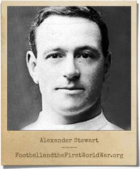 Alexander Stewart | Service Record | Football and the First World War