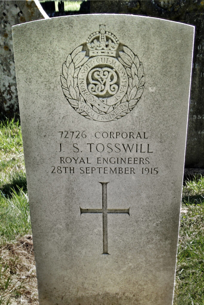 John Speare Tosswill | Eastbourne (Ocklynge) Cemetery