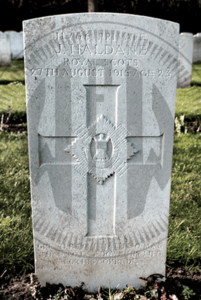 James Haldane | Cambrin Churchyard Extension